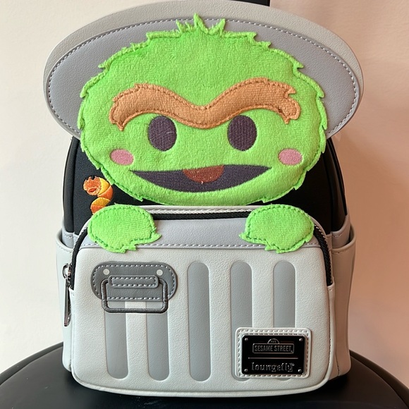 Loungefly | Bags | New Loungefly Seaworld Parks Sesame Street Oscar ...